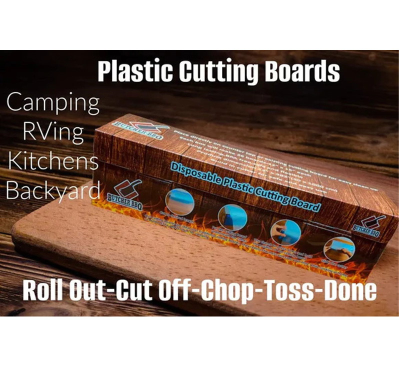 Plastic Disposable Cutting Board for Clean and Easy Food Prep